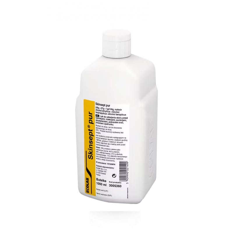 ECOLAB Skinsept Pur do odkażania skóry 1L PROFI